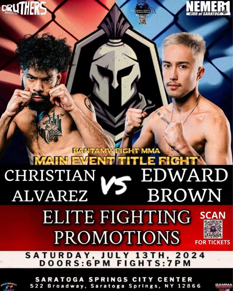 Saratoga-Based Elite Fighting Promotions Holds First Event - Saratoga ...
