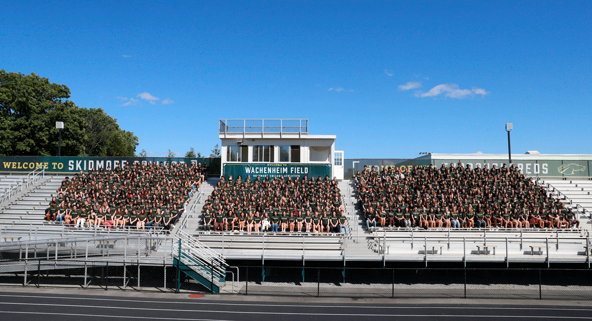 Skidmore Welcomes Class of 2028 - Saratoga TODAY newspaper