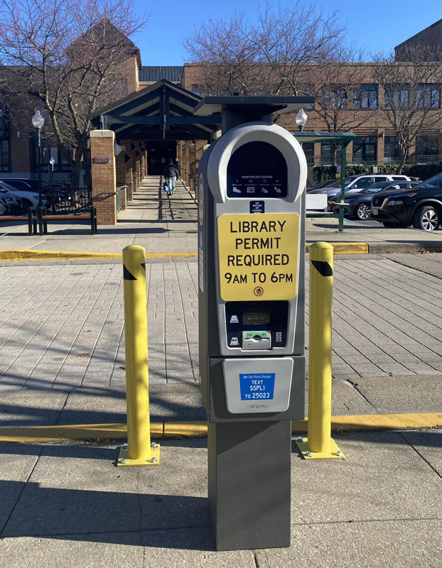 Saratoga Springs Public Library Parking LotRestricted to Permit Holders ...