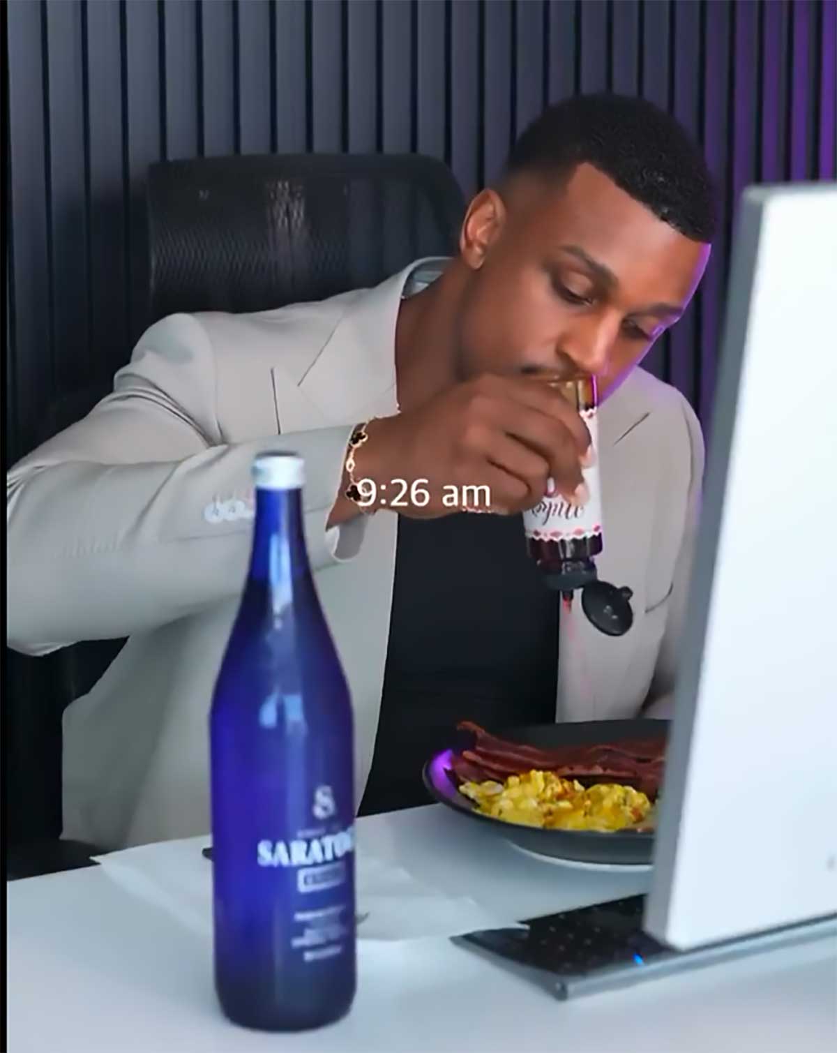 Saratoga Water Goes Viralin “Morning Routine” Video - Saratoga TODAY ...