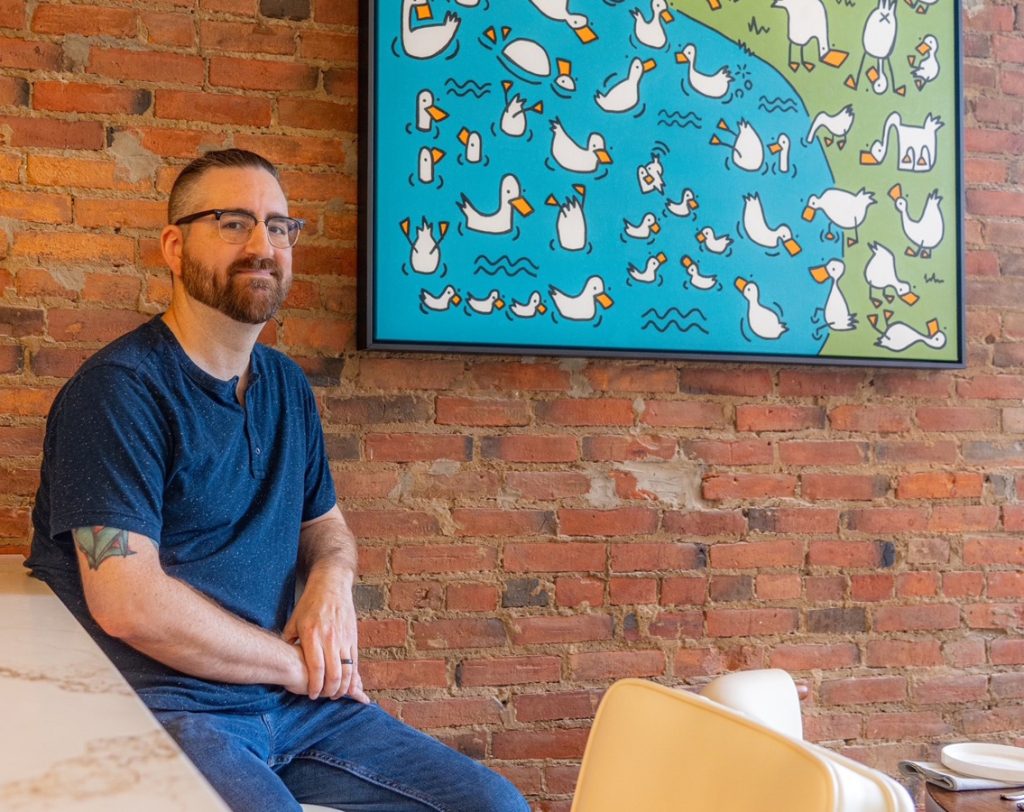 Standard Fare’s Resident Artist Blows Up - Saratoga TODAY newspaper