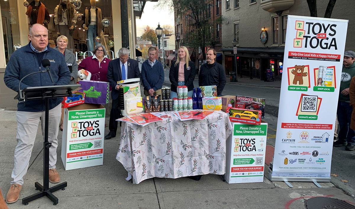 Toys for Toga Launches 13th Holiday Campaign - Saratoga TODAY newspaper
