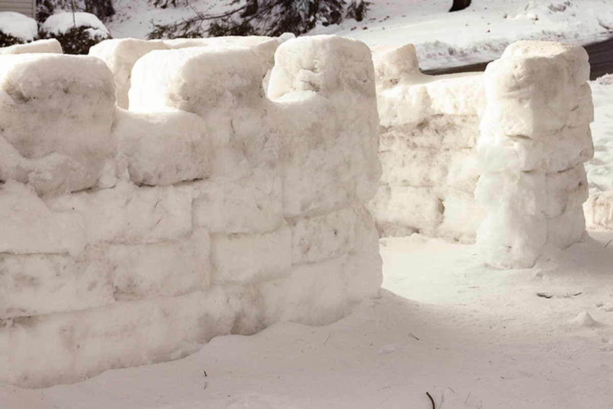 Snow Fort Army Chow - Saratoga TODAY newspaper